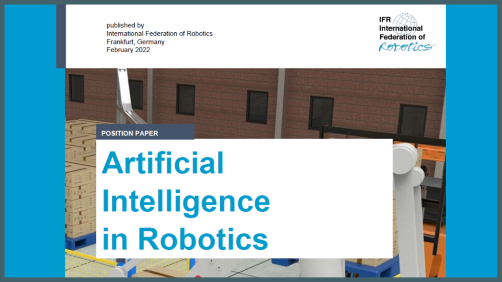 Artificial Intelligence in Robotics Paper - ATLAS | AGRICULTURAL ...