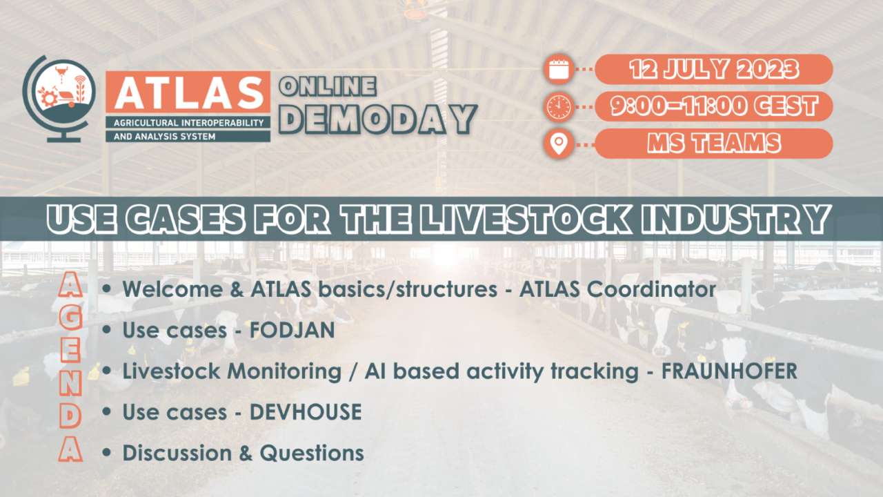 ATLAS Demoday Presentations - ATLAS | AGRICULTURAL INTEROPERABILITY AND ANALYSIS SYSTEM